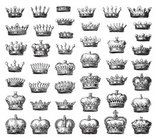 Crown Old Vintage Illustration Free Stock Photo - Public Domain Pictures