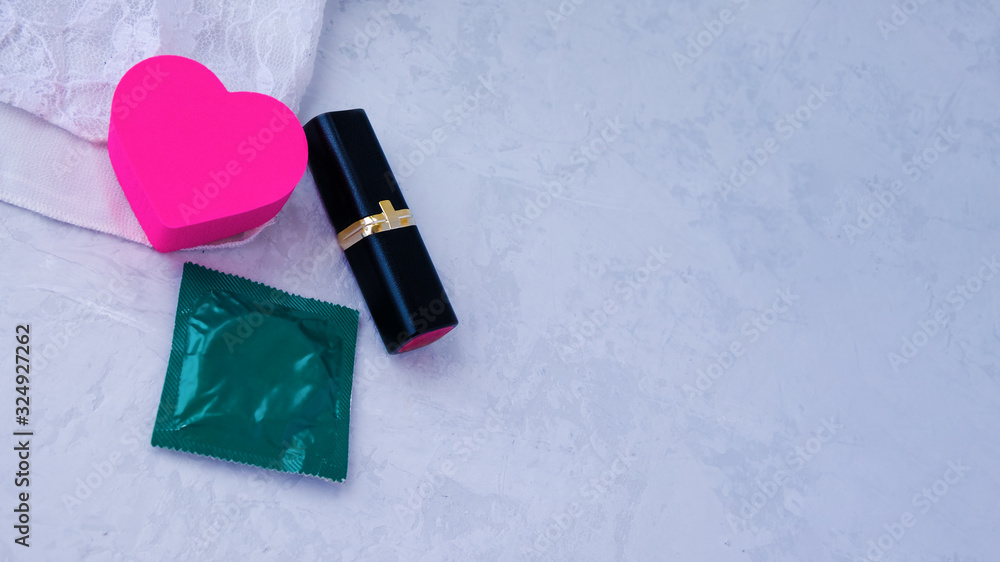 Contraception, medicine, and birth control. Close-up of an oral ...