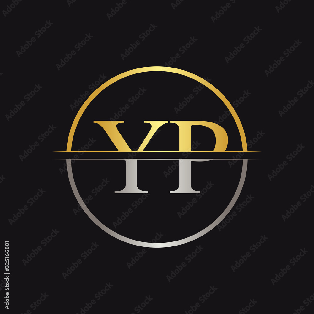 Initial YP Logo Design Vector Template. Creative Letter YP Business ...