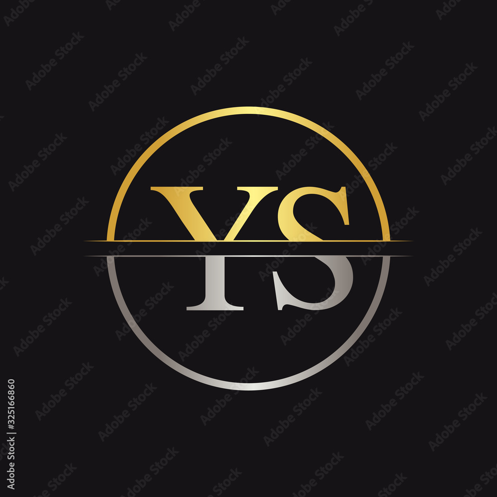 Initial YS Logo Design Vector Template. Creative Letter YS Business ...