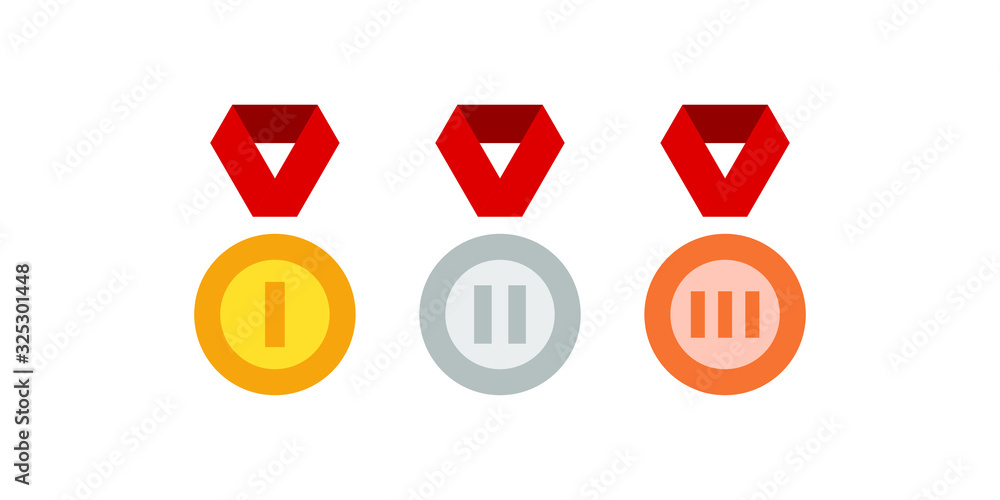 1st 2nd 3rd medal first place second third award winner badge guarantee ...