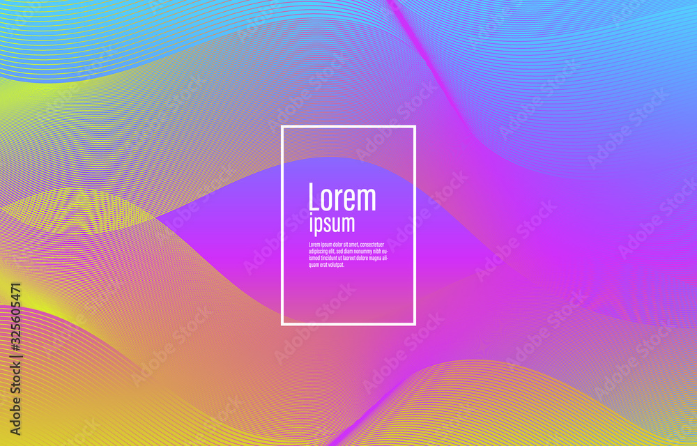 Fluid Blurred Gradient Background. Abstract geometric Backdrop for ...