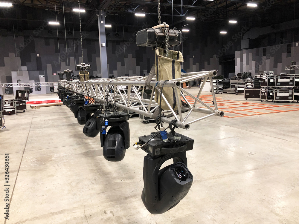 Installation of professional sound, light, video and stage equipment ...