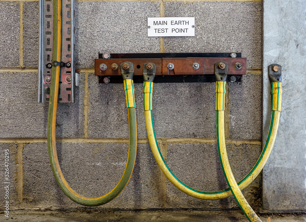Substation Main Earth Test Point Stock Photo | Adobe Stock