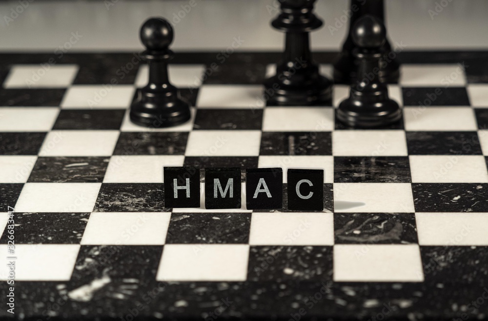 The acronym Hmac for hash-based message authentication code concept ... The acronym Hmac for hash-based message authentication code concept ...