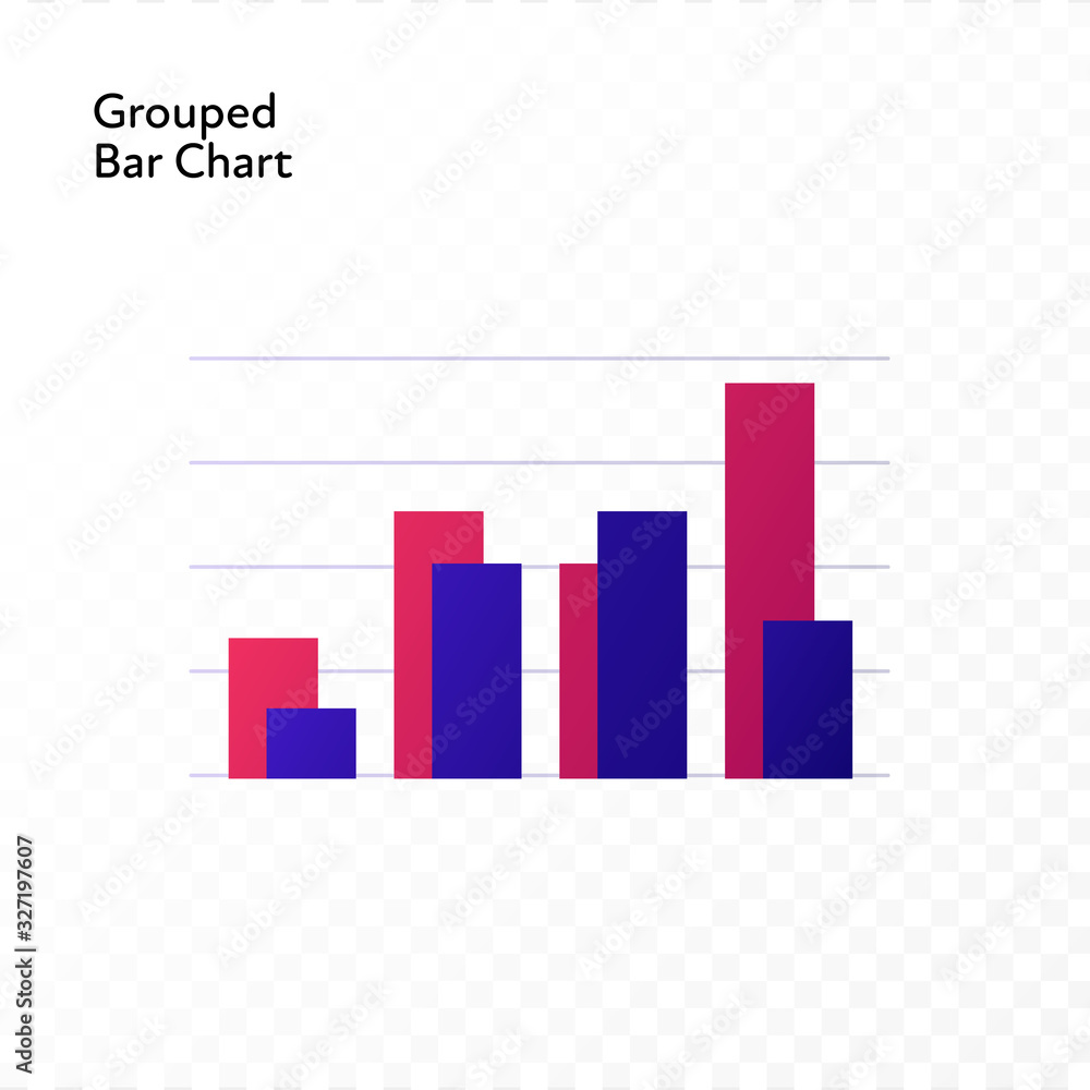 Infographic design element collection. Vector flat color illustration ...