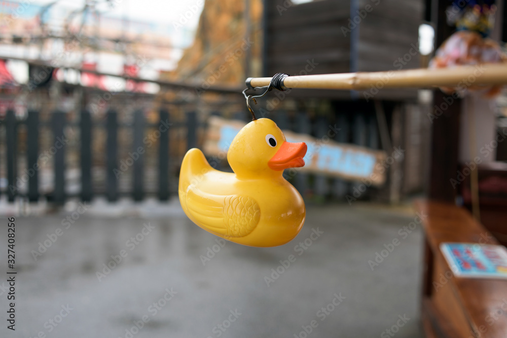 Hook-A-Duck Fairground Prize Stock Photo | Adobe Stock