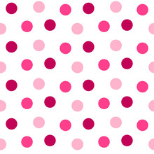 Hot Pink Polka Dot Background Stock de Foto gratis - Public Domain Pictures