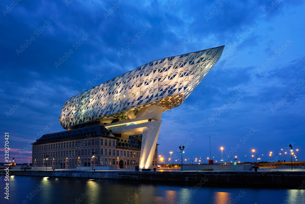 Port authority house Porthuis designed by famous Zaha Hadid Architects ...