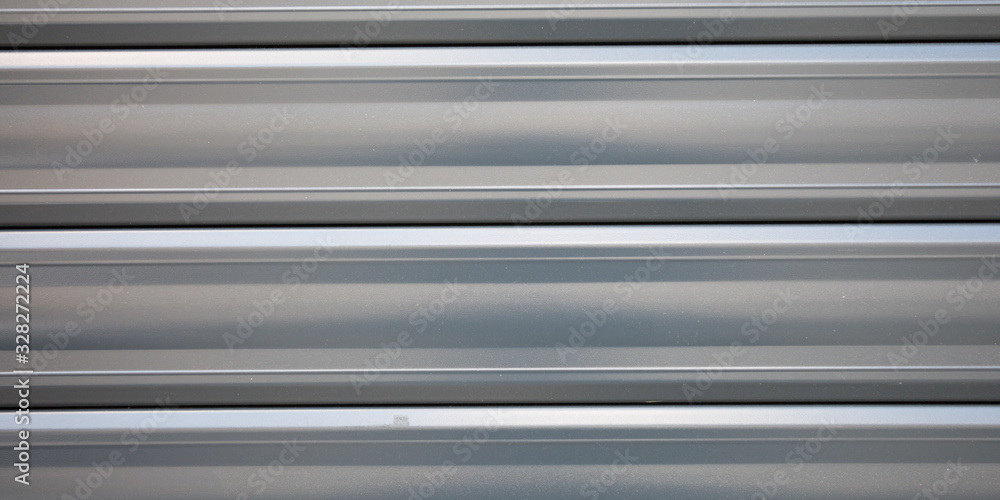 horizontal metallic gate background wallpaper texture of metal cladding ...