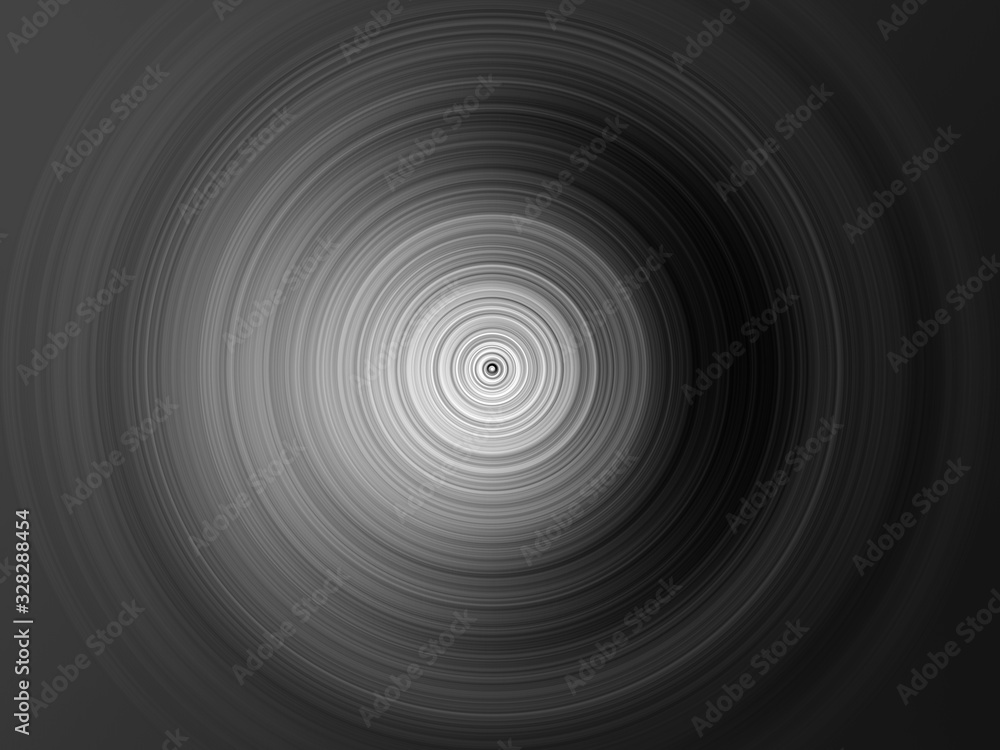 Grey soft background, Black and white circular blur in the form of a ...