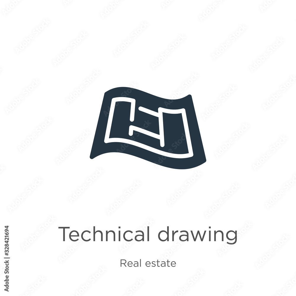 Technical Drawing Icon