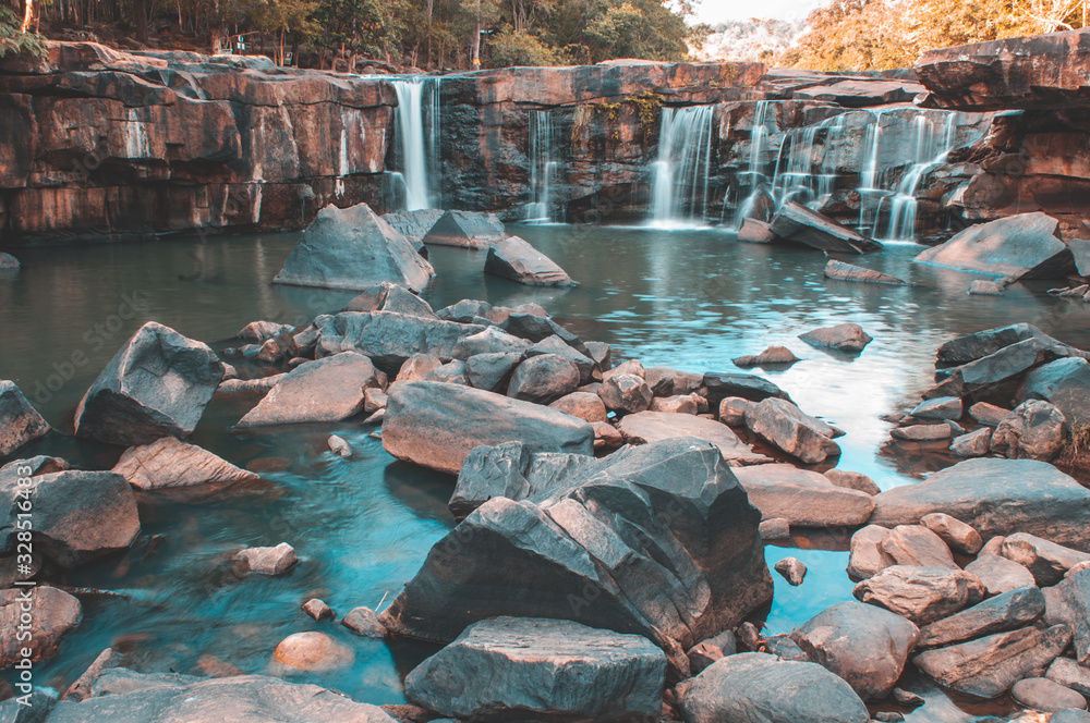 Namtok Tat Ton Popular summer destinations and is the best waterfall in ...