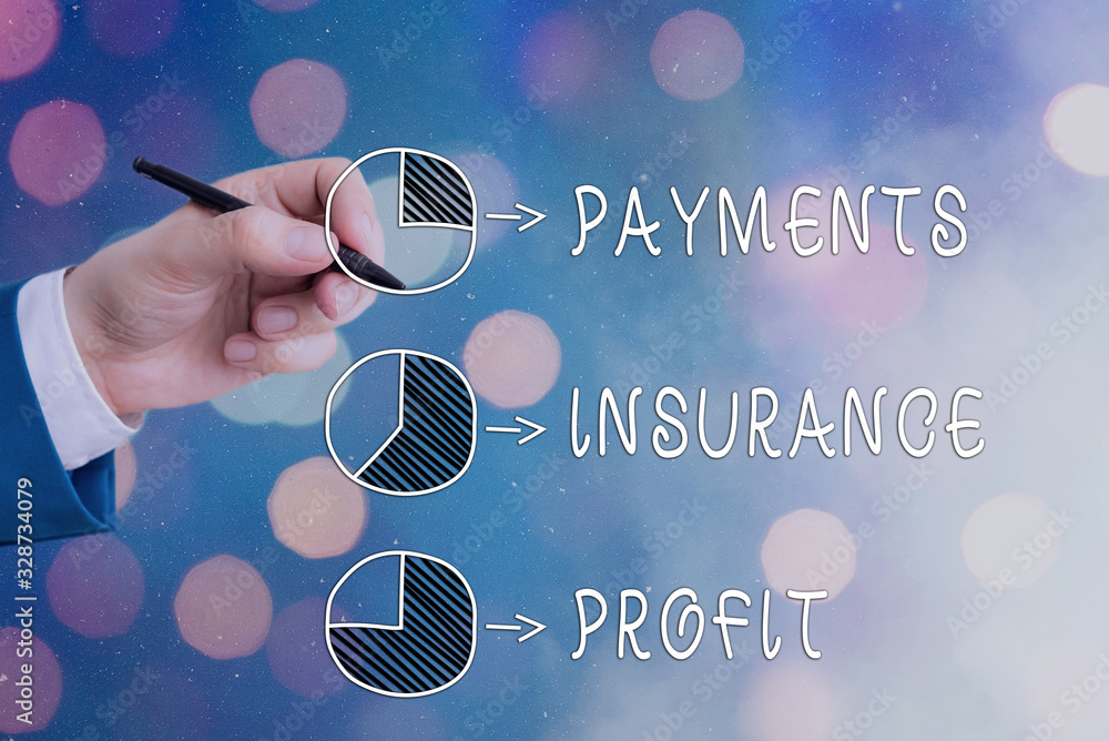 Conceptual hand writing showing Fintech. Concept meaning Financial ...