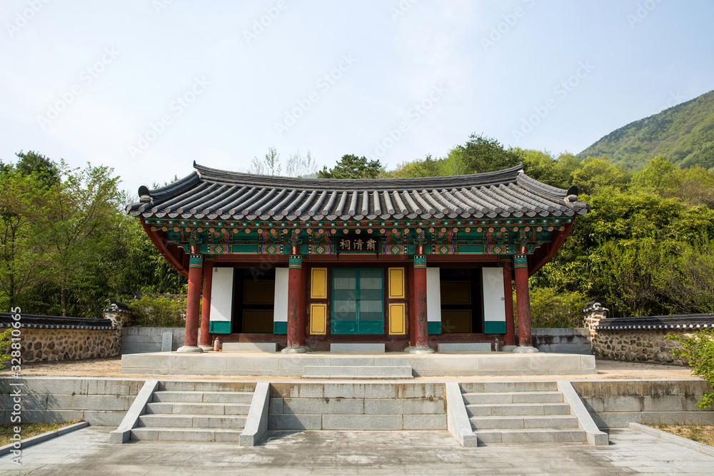 Historic Site of Preceptor Samyeong in Miryang-si, South Korea ...