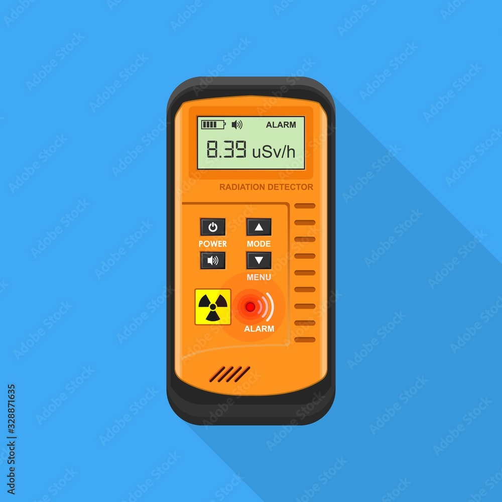 Radioactive detector test device leak nuclear meter measurement atomic ...