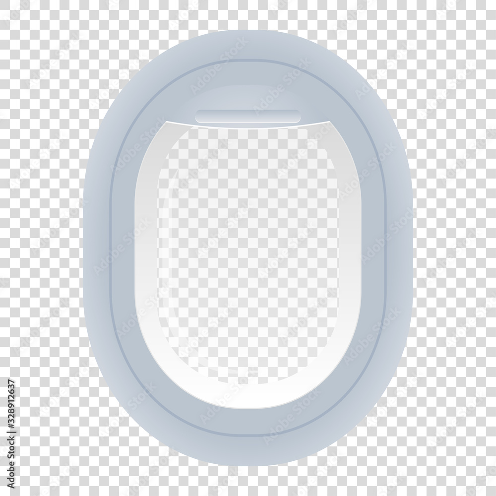 Mobileaircraft plane window isolated transparent background vector ...