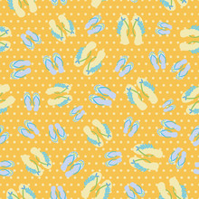 Purple Polka Dot Flip Flops Free Stock Photo - Public Domain Pictures