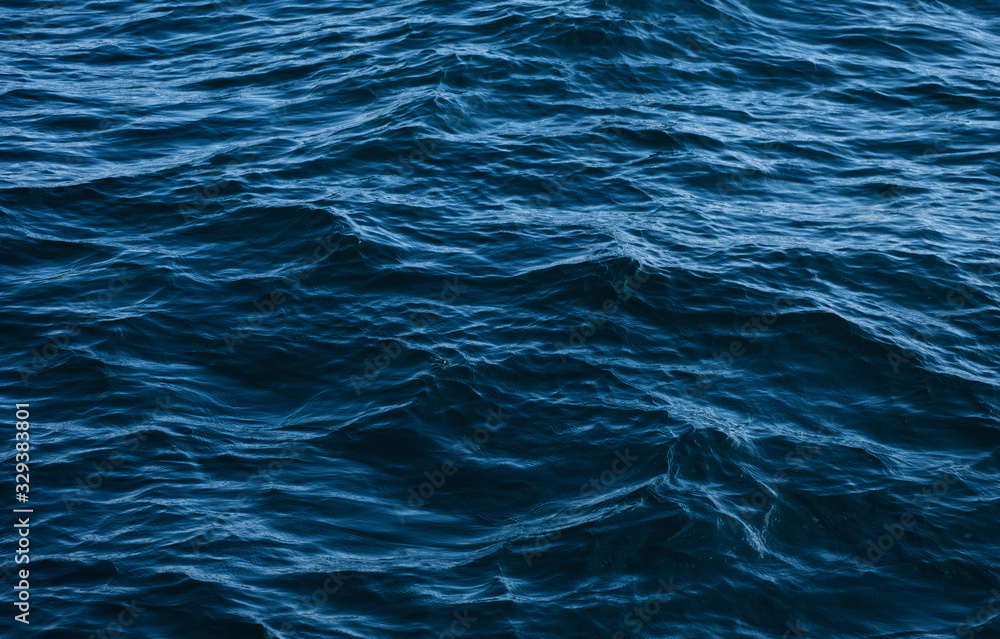 dark blue ocean waves Stock Photo | Adobe Stock