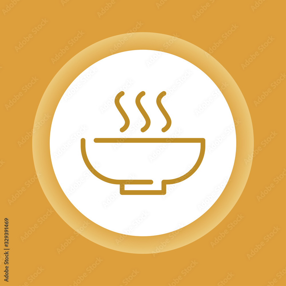 Ilustração Zero hunger color icon. Corporate social responsibility ...
