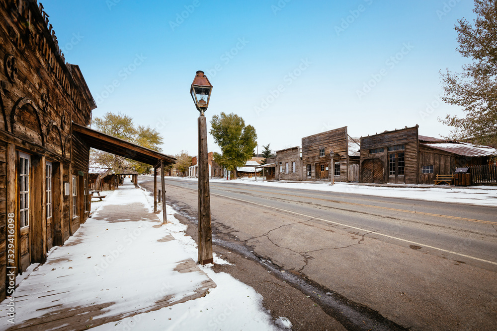 Ghost Town Virginia City Historic District designated in 1961 after ...