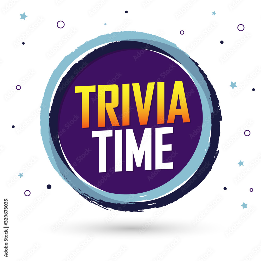 Trivia Time, banner design template, vector illustration Stock Vector ...