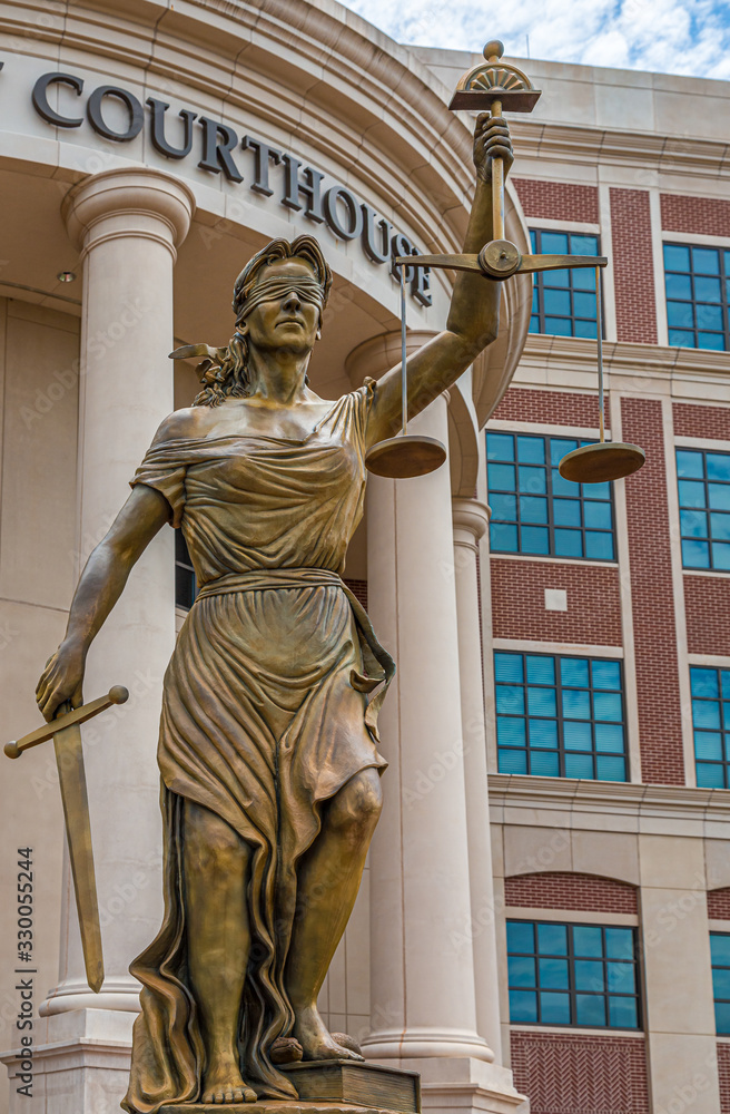 Supreme Court Blind Justice Statue