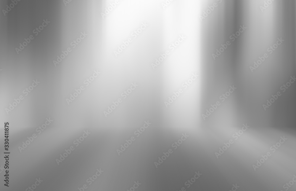soft gray studio room background, grey floor backdrop with spotlight ...