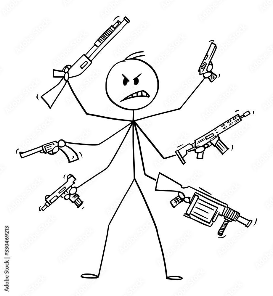 Стоковое векторное изображение «Vector cartoon stick figure drawing ...