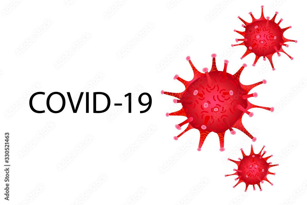 Covid 19, pandemic coronavirus symbol and icon vector illustration ...