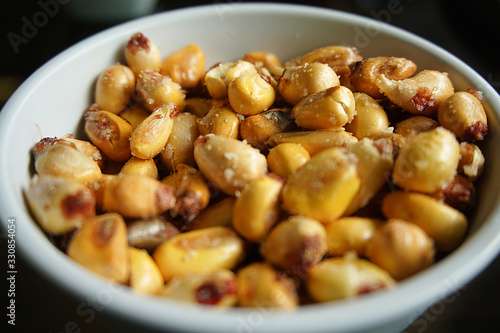 canchita peruana, comida peruana, maiz, tostado Stock Photo | Adobe Stock