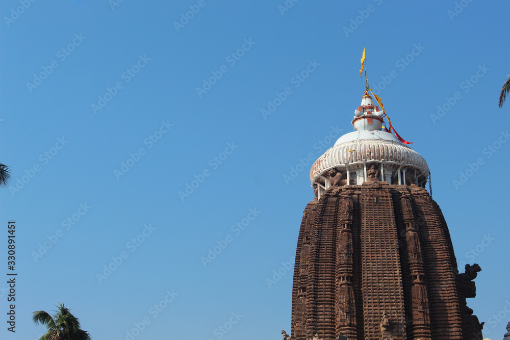 Foto de Stock Sri jagannath temple puri south gate view closeup ...