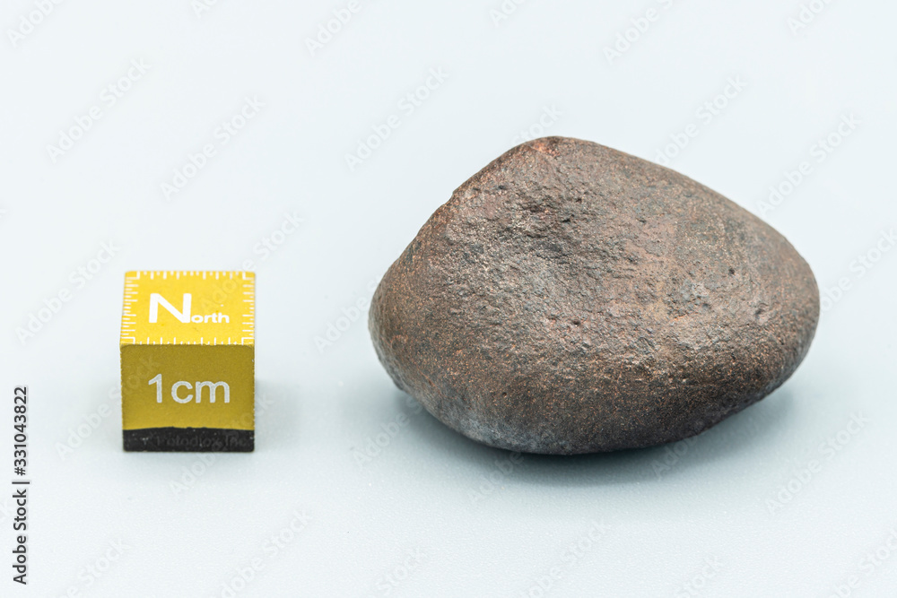 Chondrite Meteorite L6W2 Type isolated, piece of rock formed as an ...