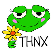 Thank You Card Frog Free Stock Photo - Public Domain Pictures