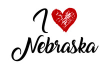 J'aime le Nebraska Poster Photo stock libre - Public Domain Pictures