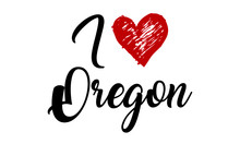 I Love Oregon Poster Free Stock Photo - Public Domain Pictures