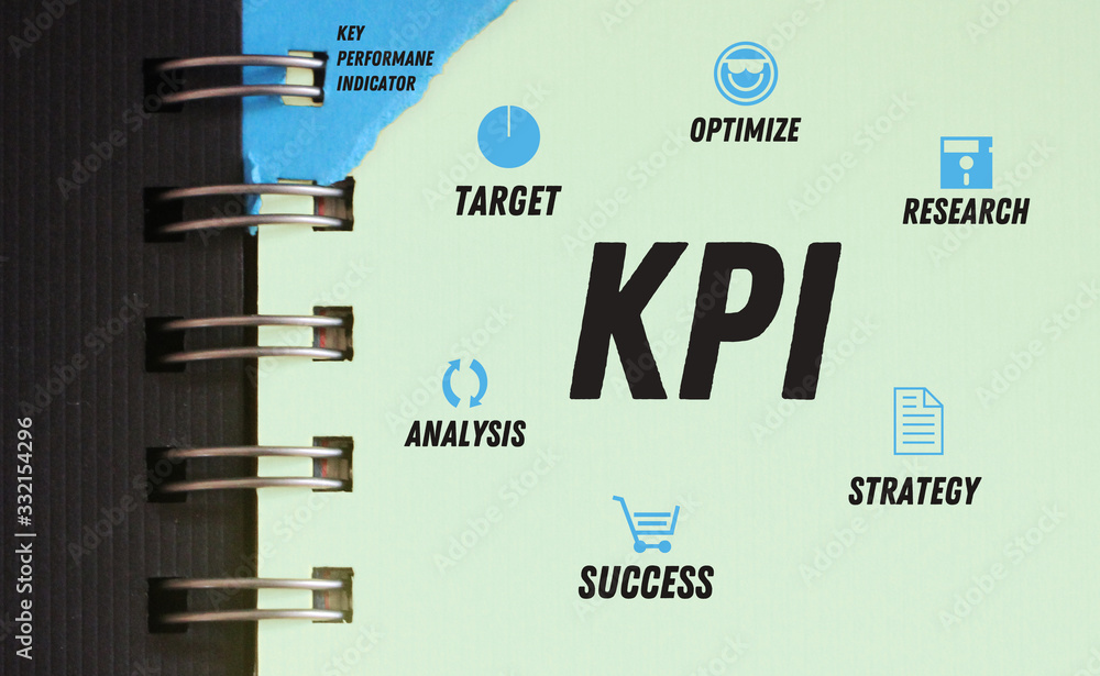 KPI scheme in copybook including target optimize research analysis ...