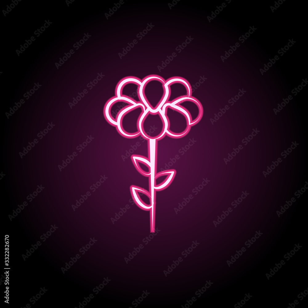 Cinderpaschchilla neon icon. Simple thin line, outline vector of dia de ... Cinderpaschchilla neon icon. Simple thin line, outline vector of dia de ...