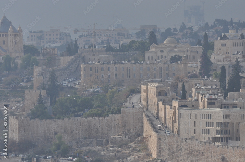 Dome of the Rock. Omar's Mosque. Muslim temple in the ancient city of ...