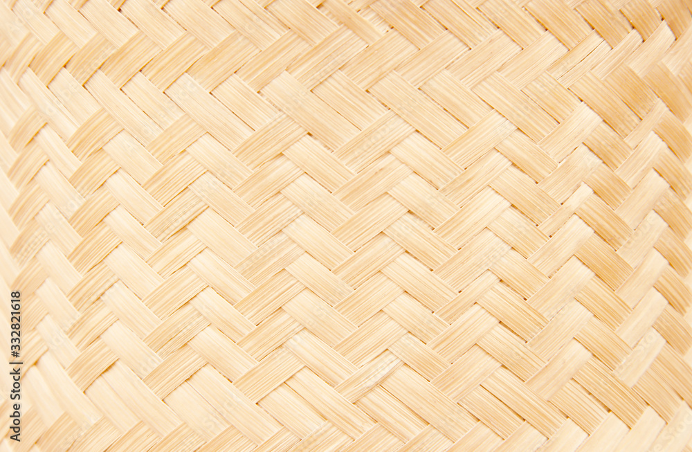 Bamboo wood weaving mat texture seamless patterns light brown ...