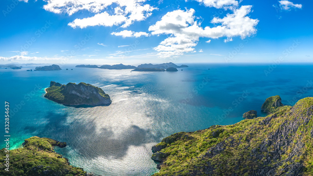 Coastal Scenery of El Nido, Palawan Island, The Philippines, a Popular ...