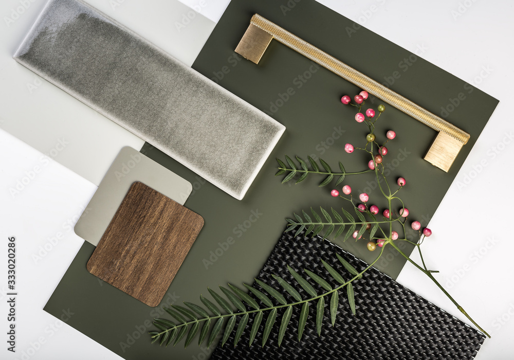 Nature inspired interior finishes Stock Photo | Adobe Stock