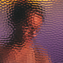 Sunset Through Textured Glass Free Stock Photo - Public Domain Pictures