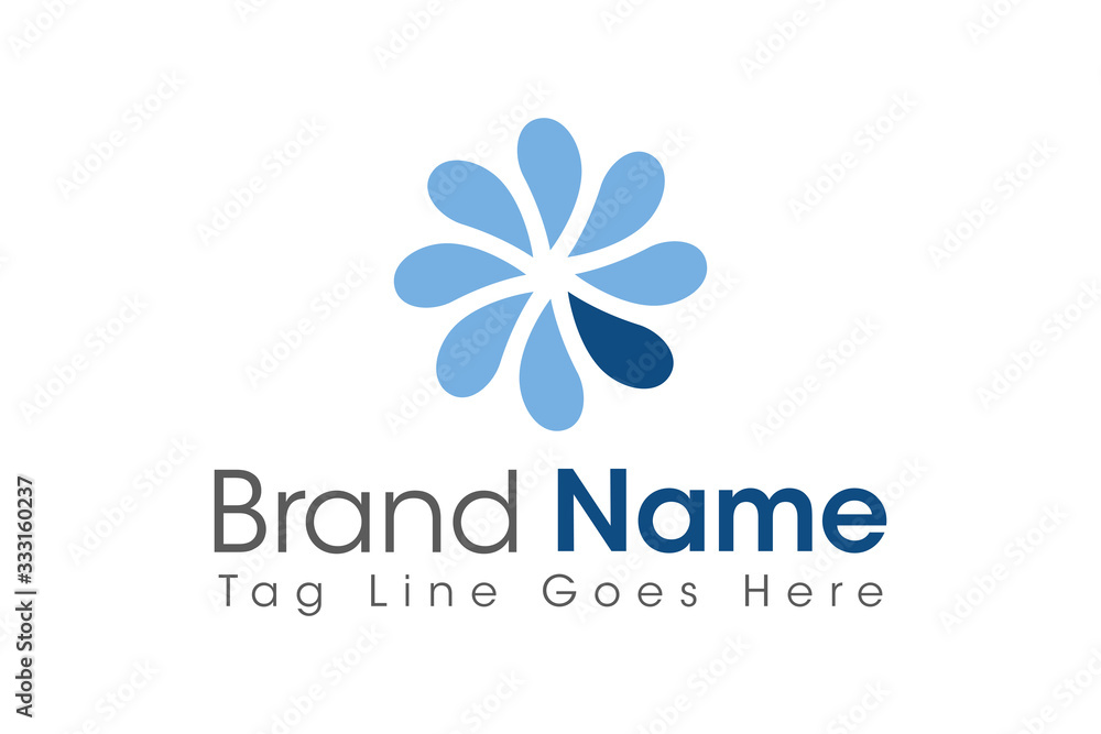 Simple logo concept for companies in the same field but one company ...