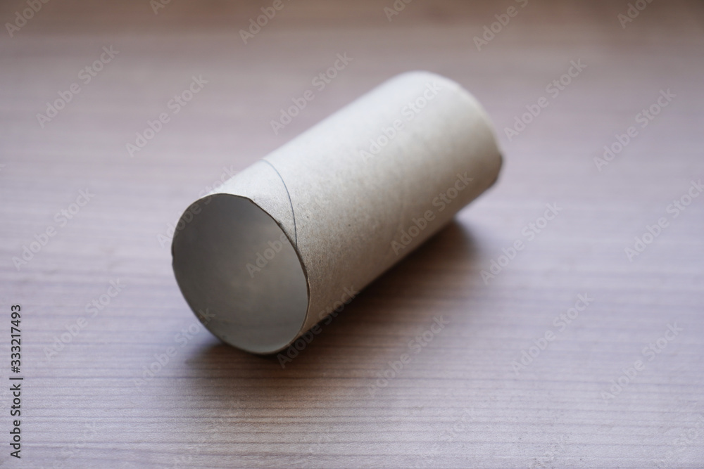 empty toilet roll - no toilet paper left - panic buying creates ...