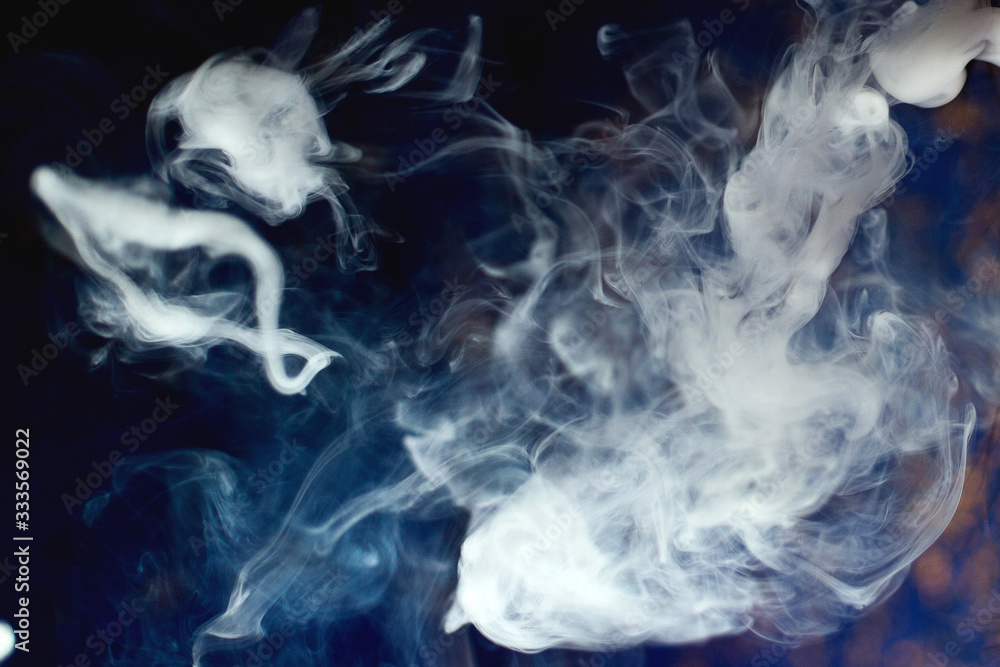 a lot; air; backdrop; background; black; club; dark; effect; hookah ...