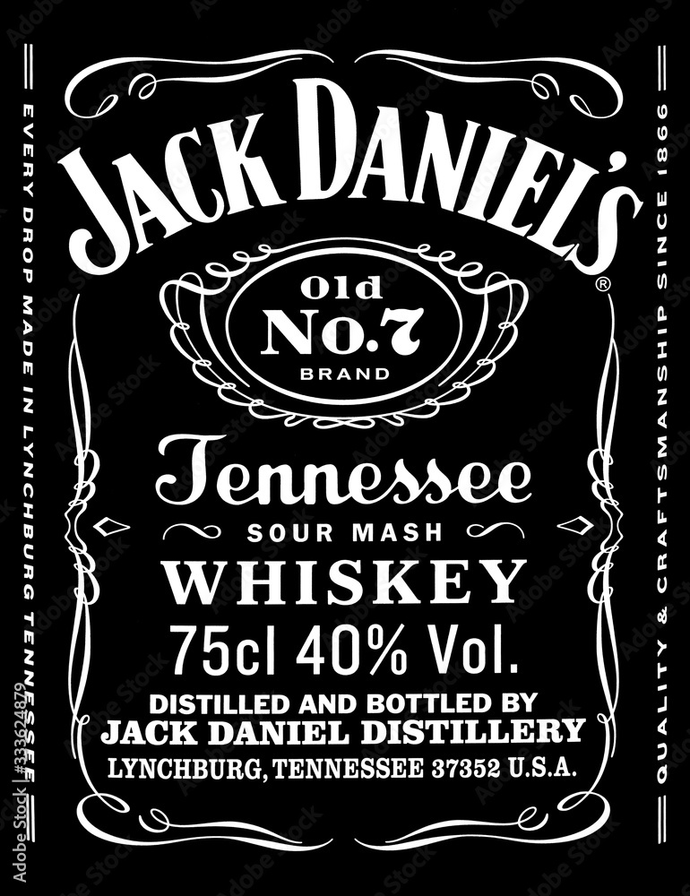 ภาพถ่าย Stock jack daniels logo | Adobe Stock
