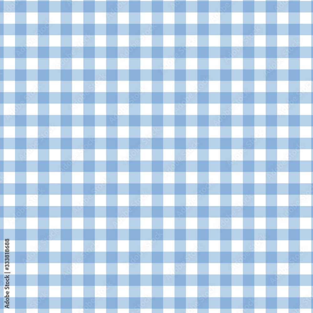 Blue Gingham Style Pattern Tile Stock Vector | Adobe Stock