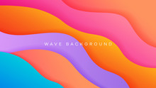 Wavy Color Background Free Stock Photo - Public Domain Pictures