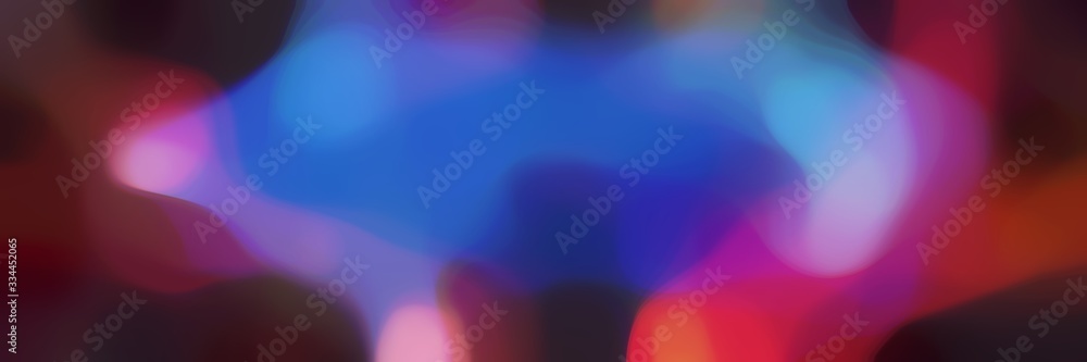centered blurred horizontal header background bokeh graphic with slate ...